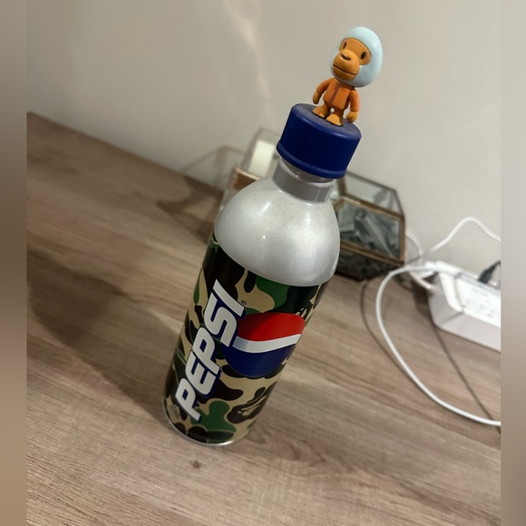 Bape | Art | Bape X Pepsi Tall Can With Figure Topper | Poshmark